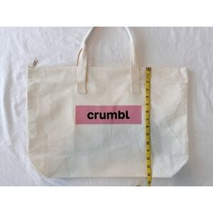 crumbl | Bags | Crumbl Canvas Tote Bag | Poshmark